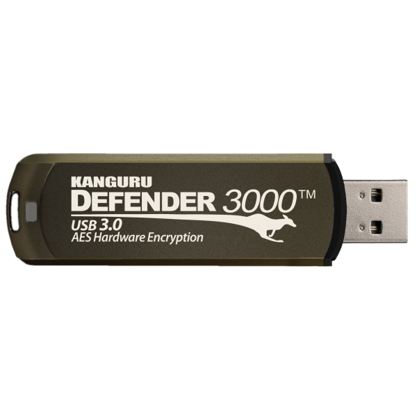 Kanguru Defender 3000 - Clef USB Cryptée - 4 à 256 Go - Soft Expansion
