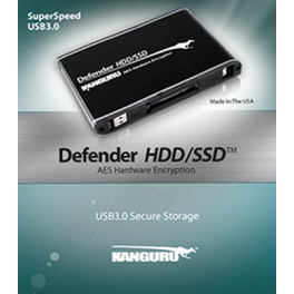 Kanguru Defender HDD - Disque Dur Crypté (FIPS 197) - Soft Expansion